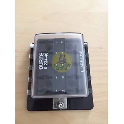 Durite 10 Way Blade Type Fuse Box 0-234-40 Project / Kit Car / Off Roader